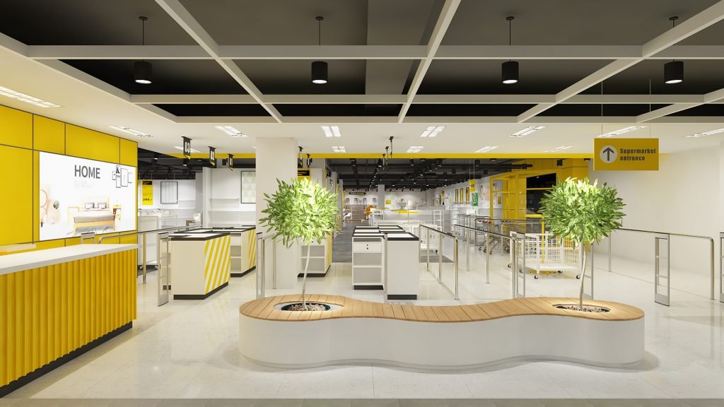 Modern STOP4 Shopping Mall Interior Design Project