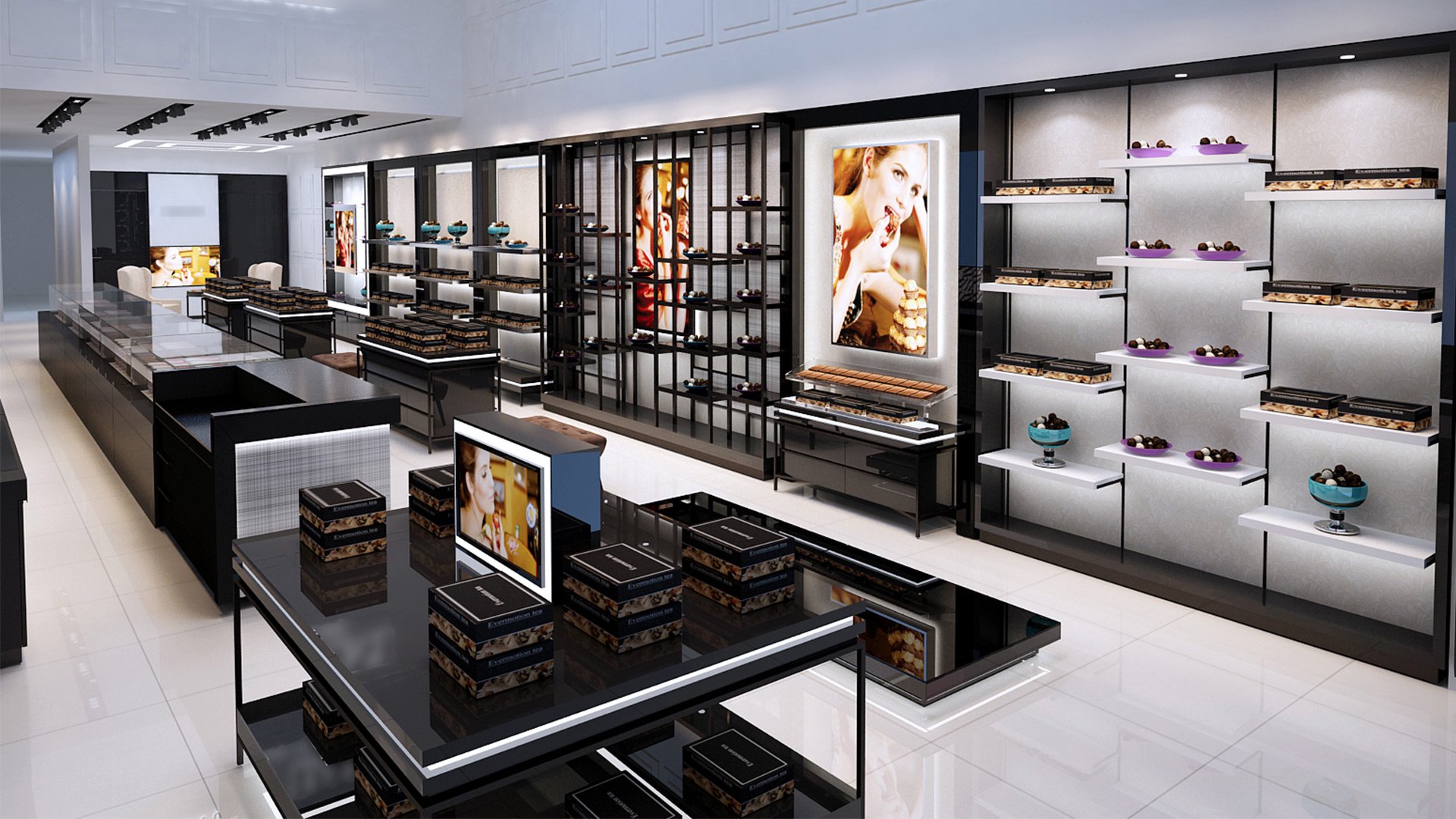 Chocolate Retail Store Design