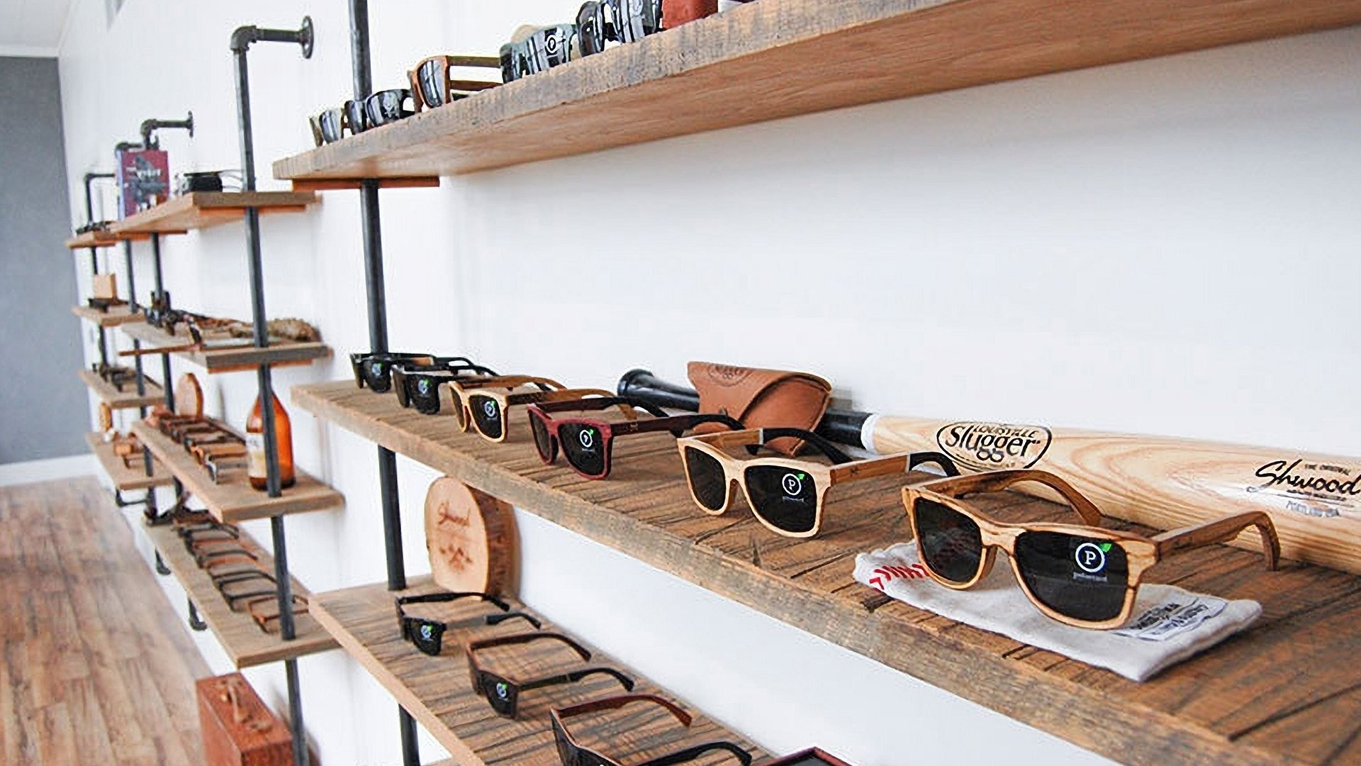 Shwood Sunglasses Store Display Fixtures Project