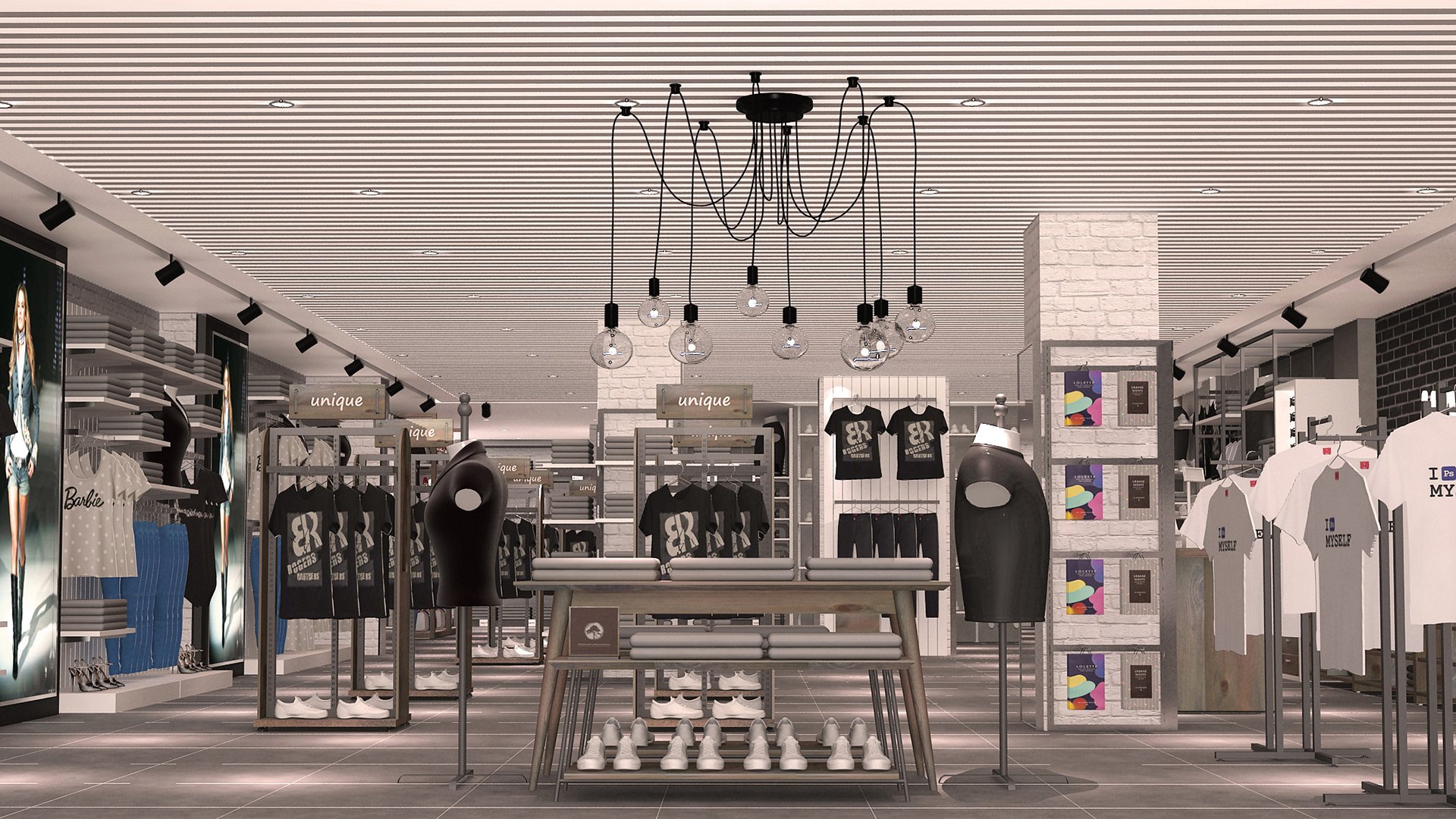 Borgioli Men's Suits Store Design & Shopfitting Manufacuring Project