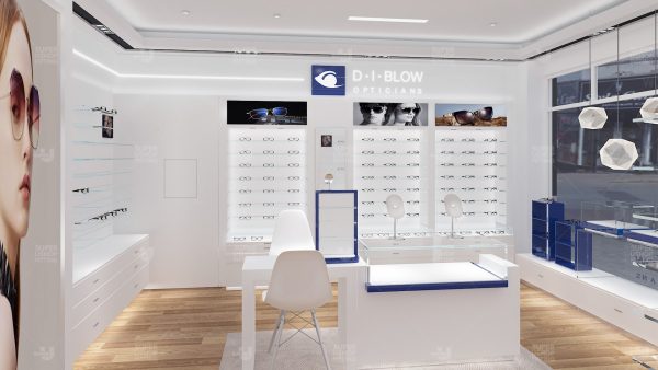 Bupa Optical Store Display Furniture