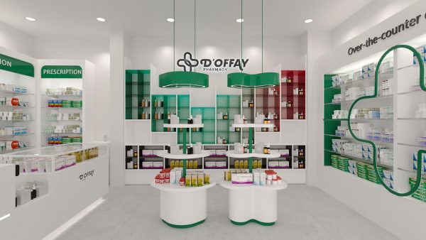 Absolute Care Drugstore Design and Shopfitting Manufacturing Project