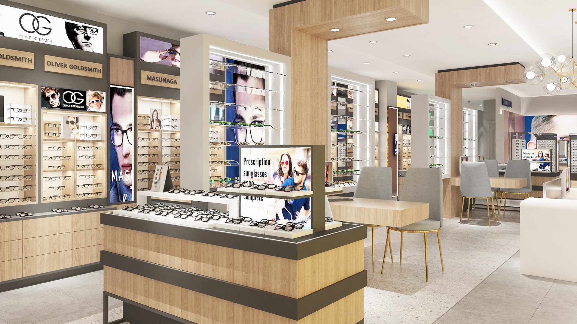 Shwood Sunglasses Store Display Fixtures