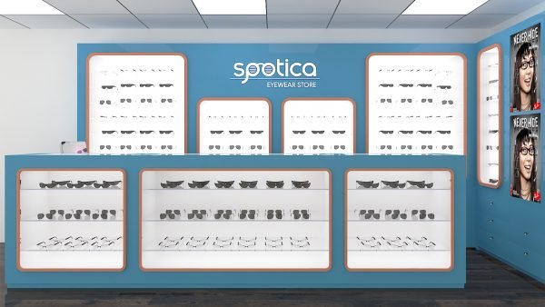 Backmans Optik Eyeglasses Store Design and Store Fixtures Manufacturing