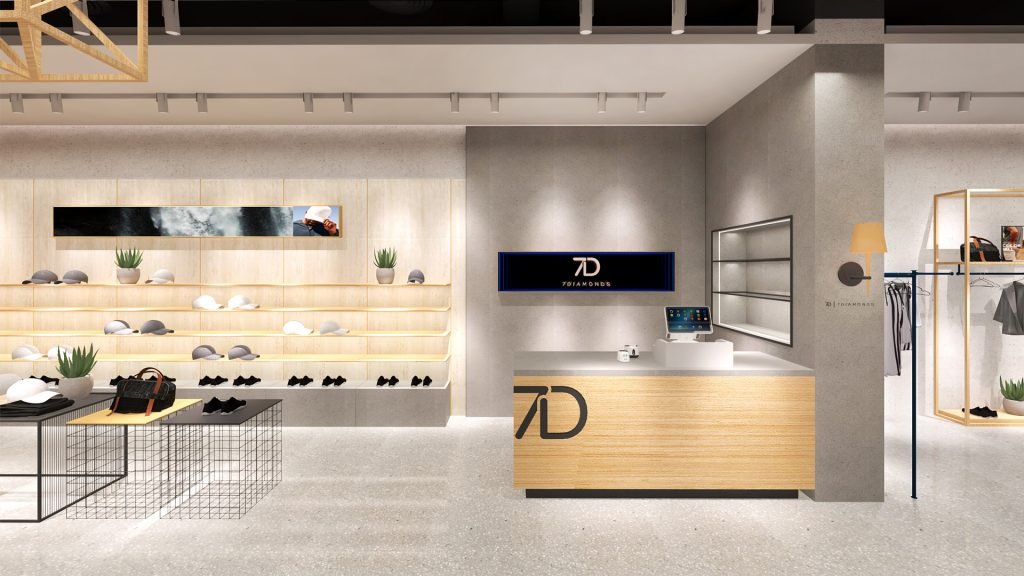 Hammer Smith menswear Store Interior Design & Shopfitting Manufacturing