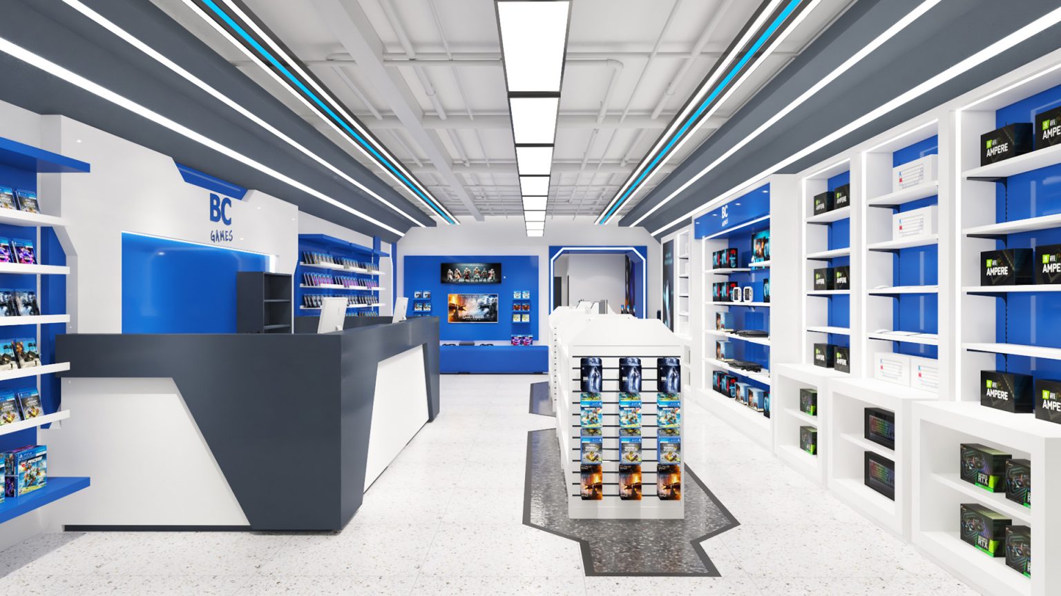 Lego Retail Video Game Store Display Case Manufacturing