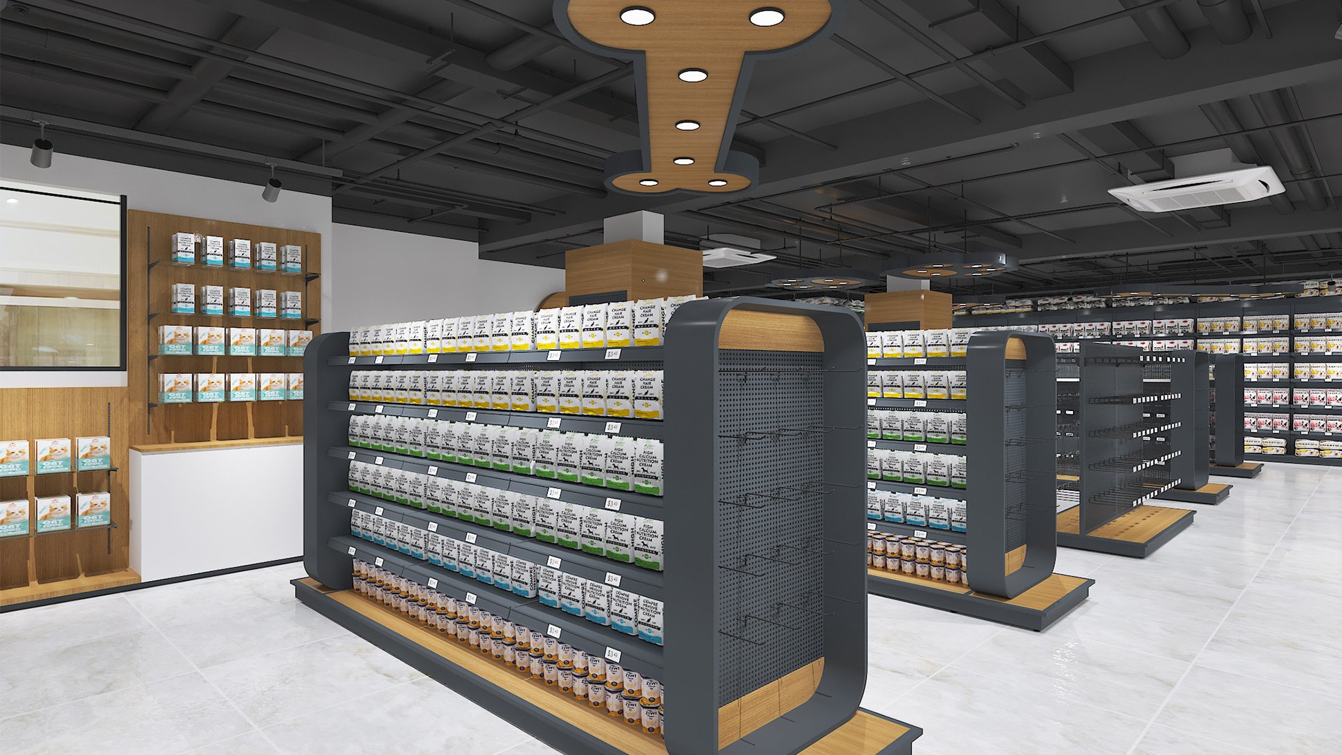 Dogs World Pet Center Pet Shop Design Project