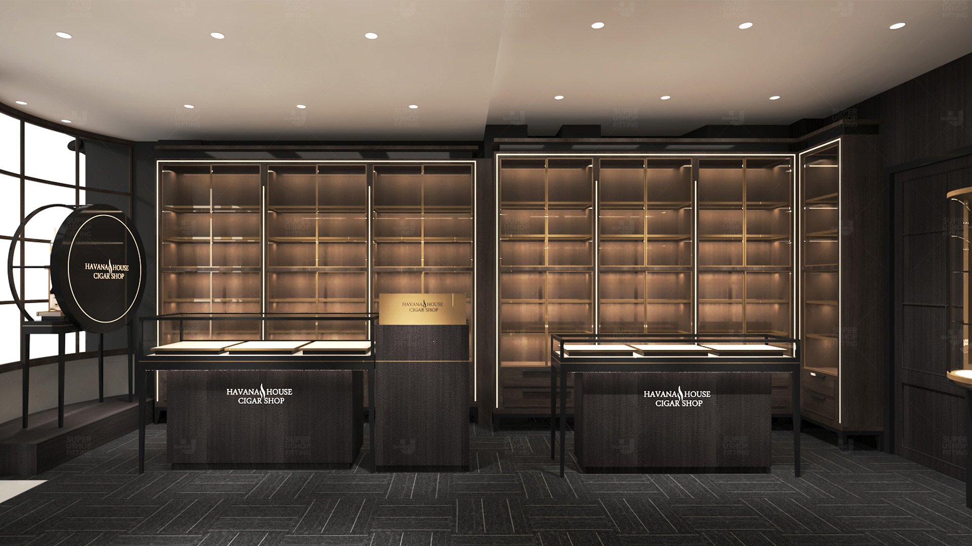 Havana House Cigar Shop Design Project