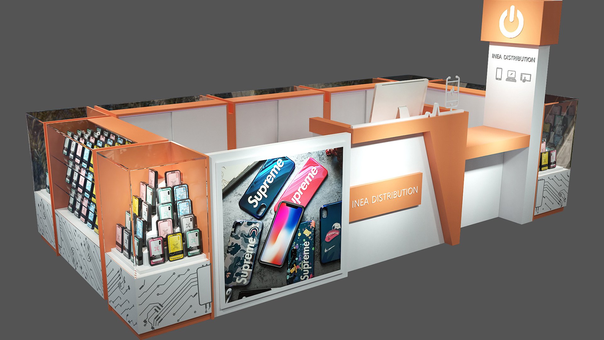 Fone Box Cell Phone Accessories & Cell Phone Shop Design