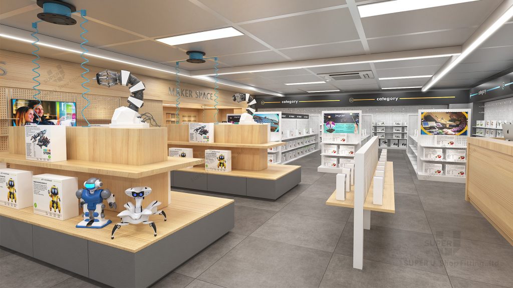 Lego Retail Video Game Store Display Case Manufacturing