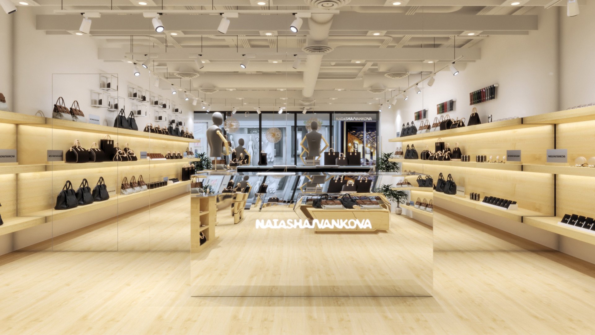 Fendi Bag Window Display Furniture Manufacturing Project