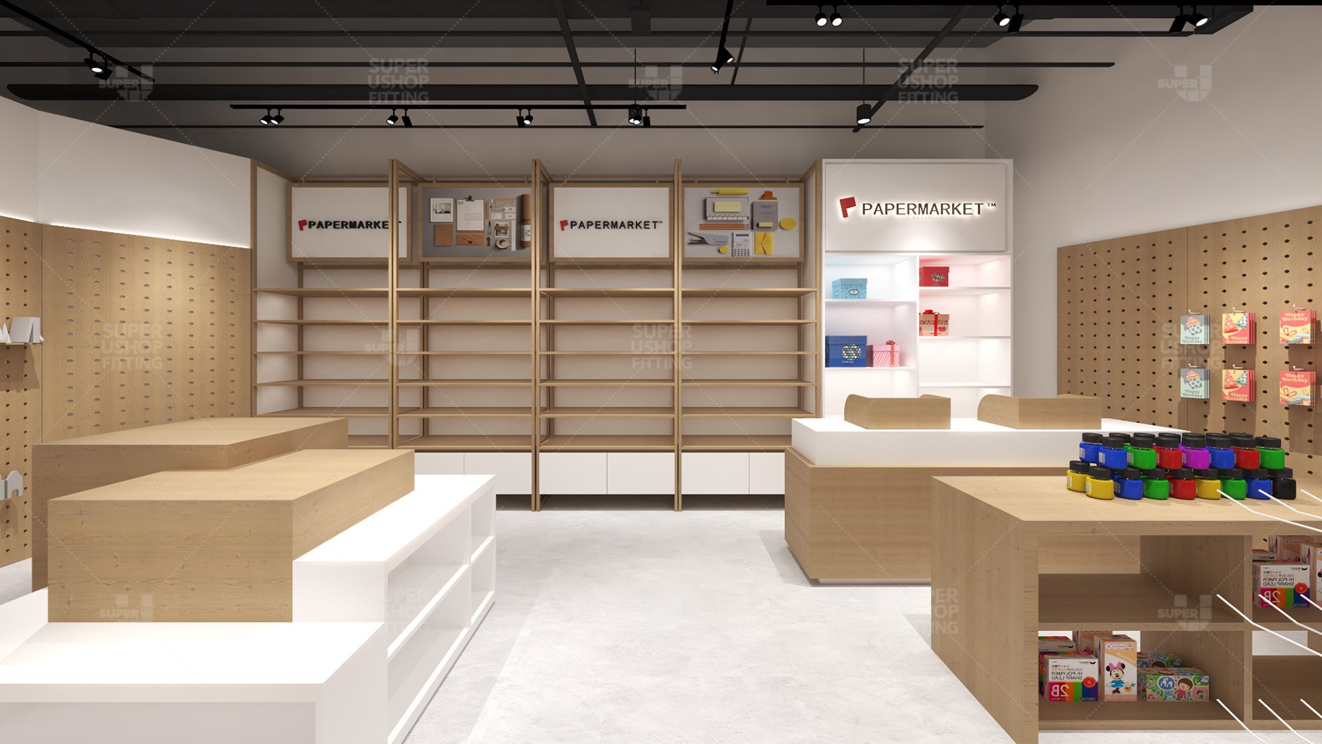 Magic Material Fabric Shop Interior Design