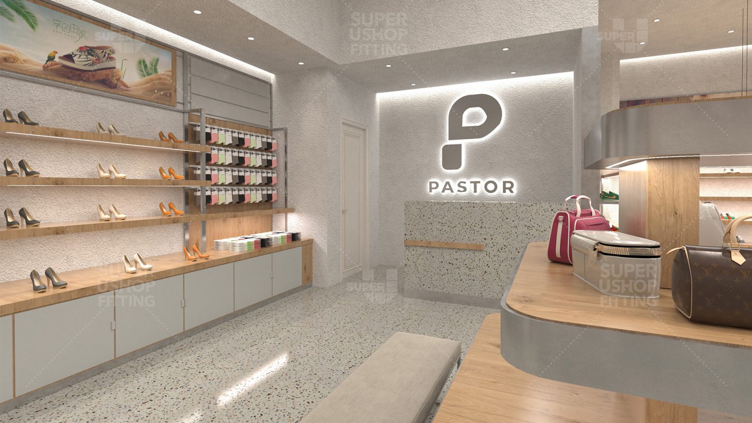 Happy Socks Socks Display Rack Manufacturing