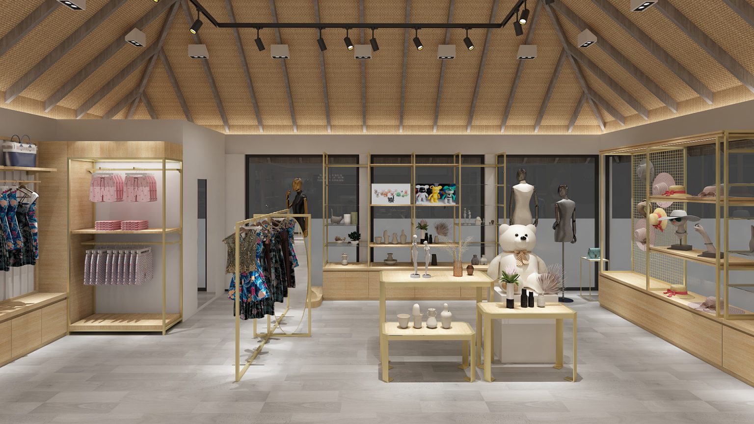 Cartier 3D Rendering Luxury Jewelry Shop Interior Design and Shop ...