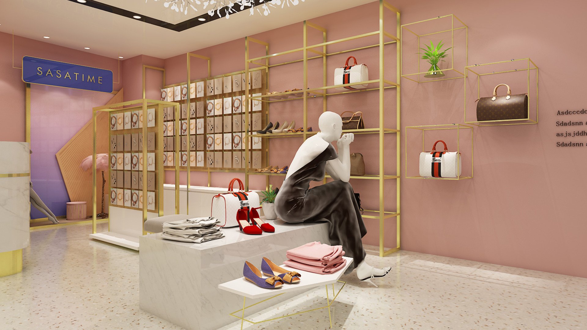 Happy Socks Socks Display Rack Manufacturing