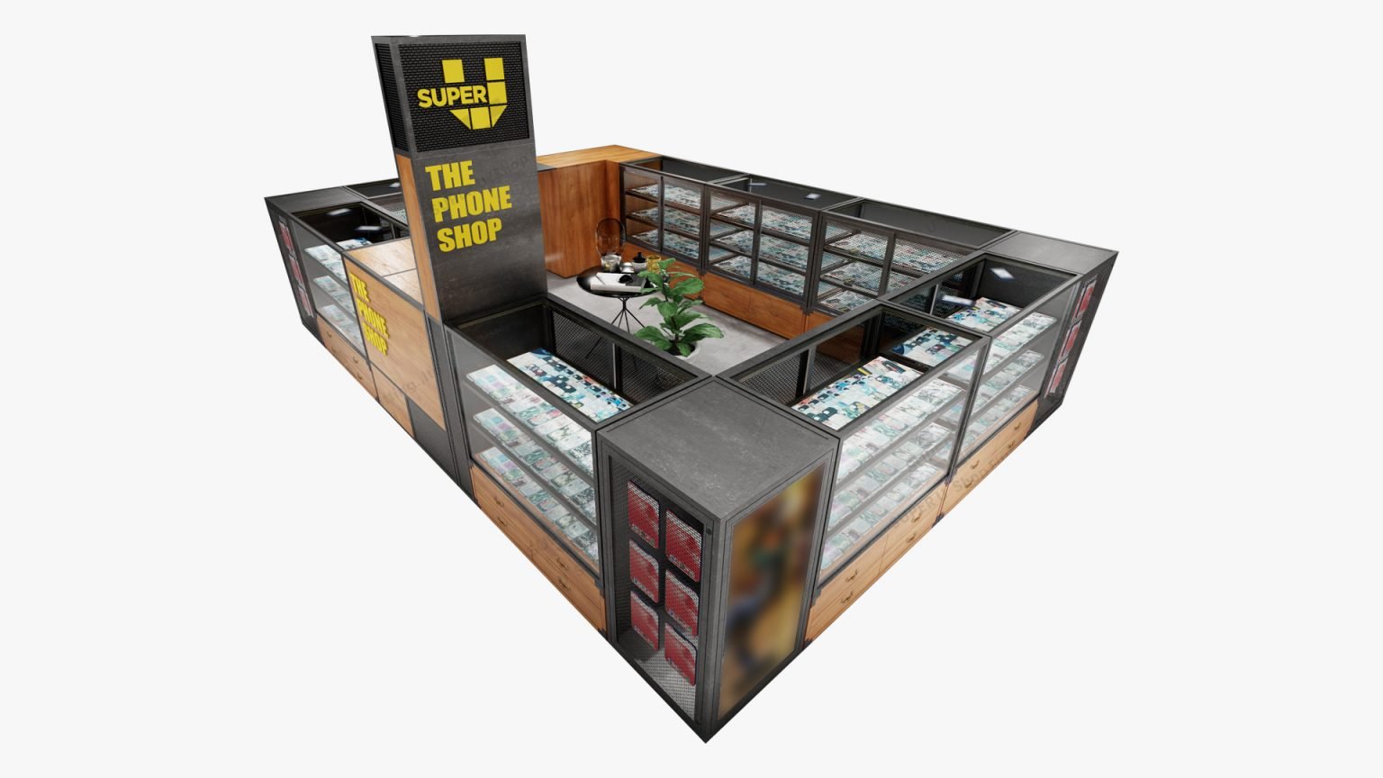 Fone Box Cell Phone Accessories & Cell Phone Shop Design