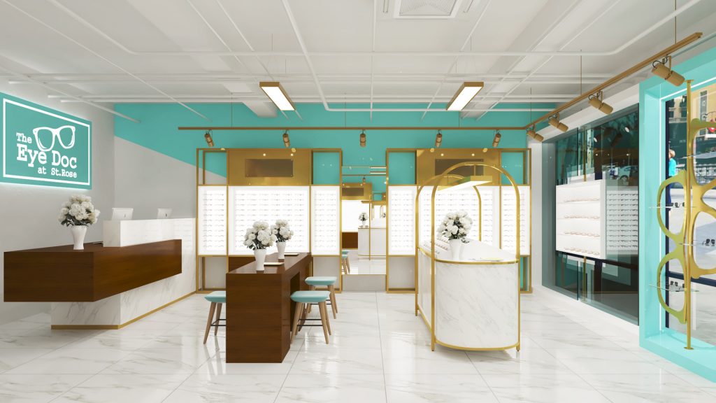 Super Classic Optical Optical Store Design