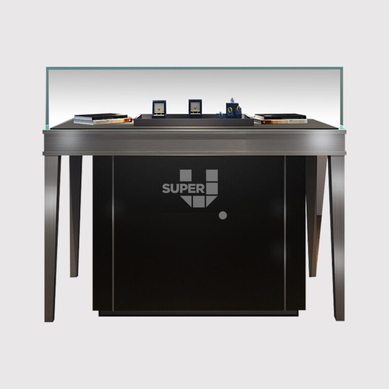 Custom Glass Locking Jewelry Display Case with Storage Manufacturer ...