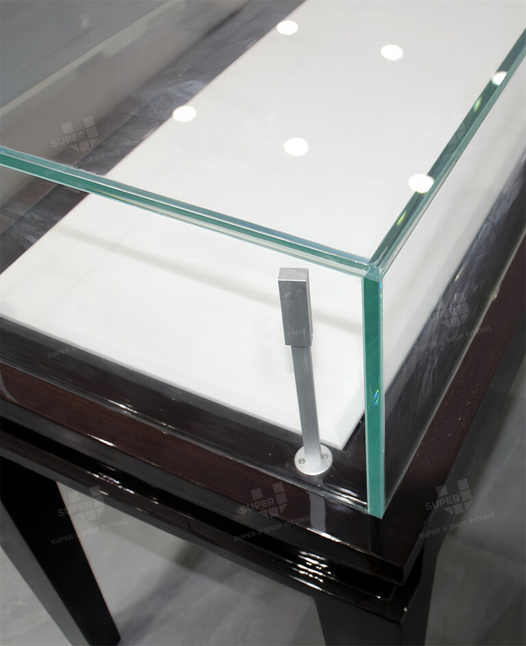 Custom Glass Locking Jewelry Display Case with Storage Manufacturer ...