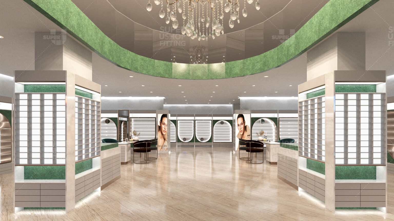 Choice Optical Optical Shop Interior Design