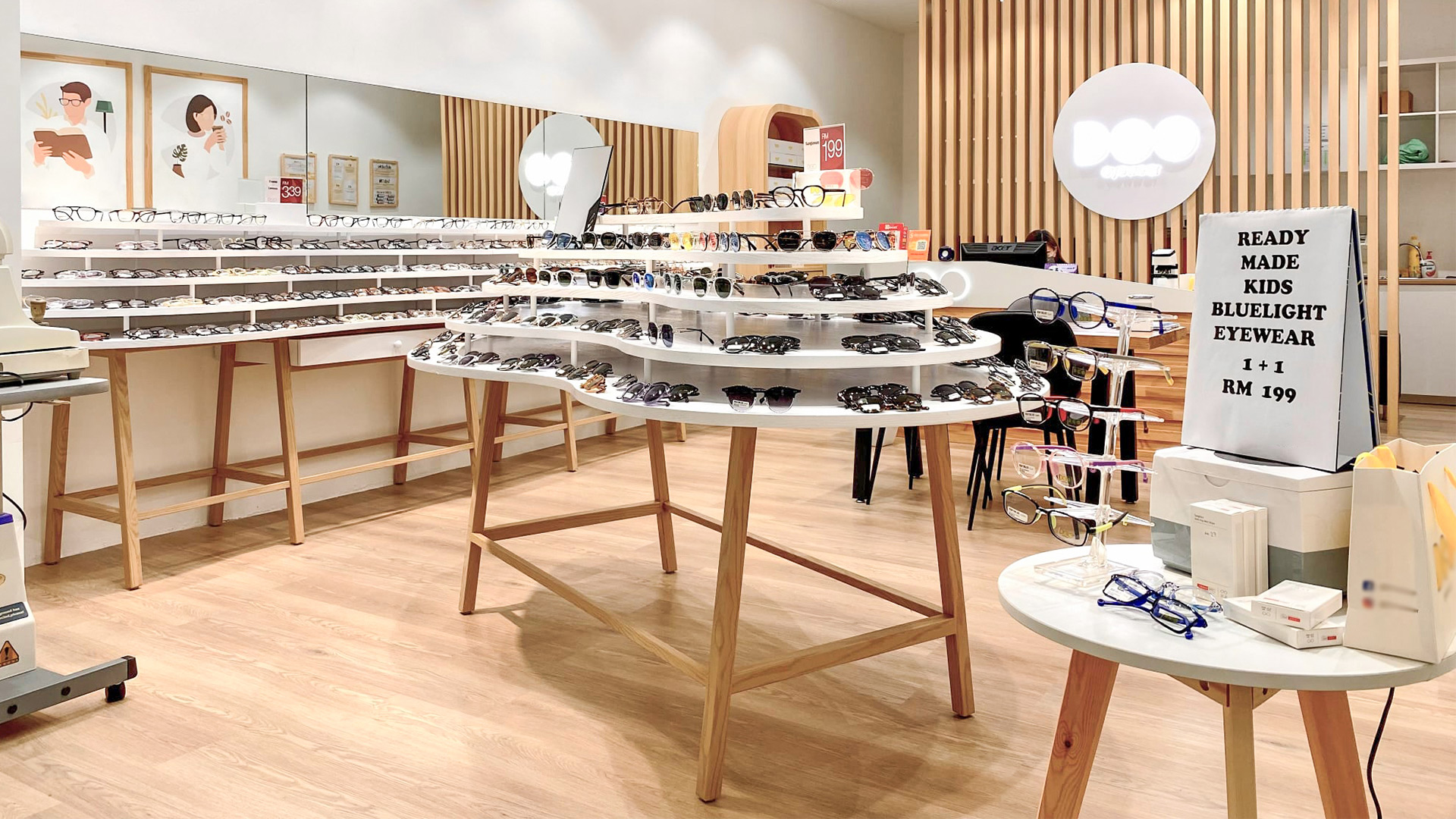 DCO VISION SDN BHD Optical Store Display Furniture Manufacturing Project