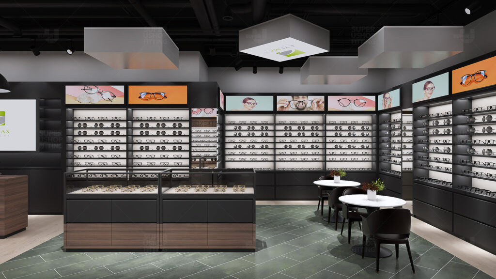 Super Premium Optical Optical Shop Furniture Design