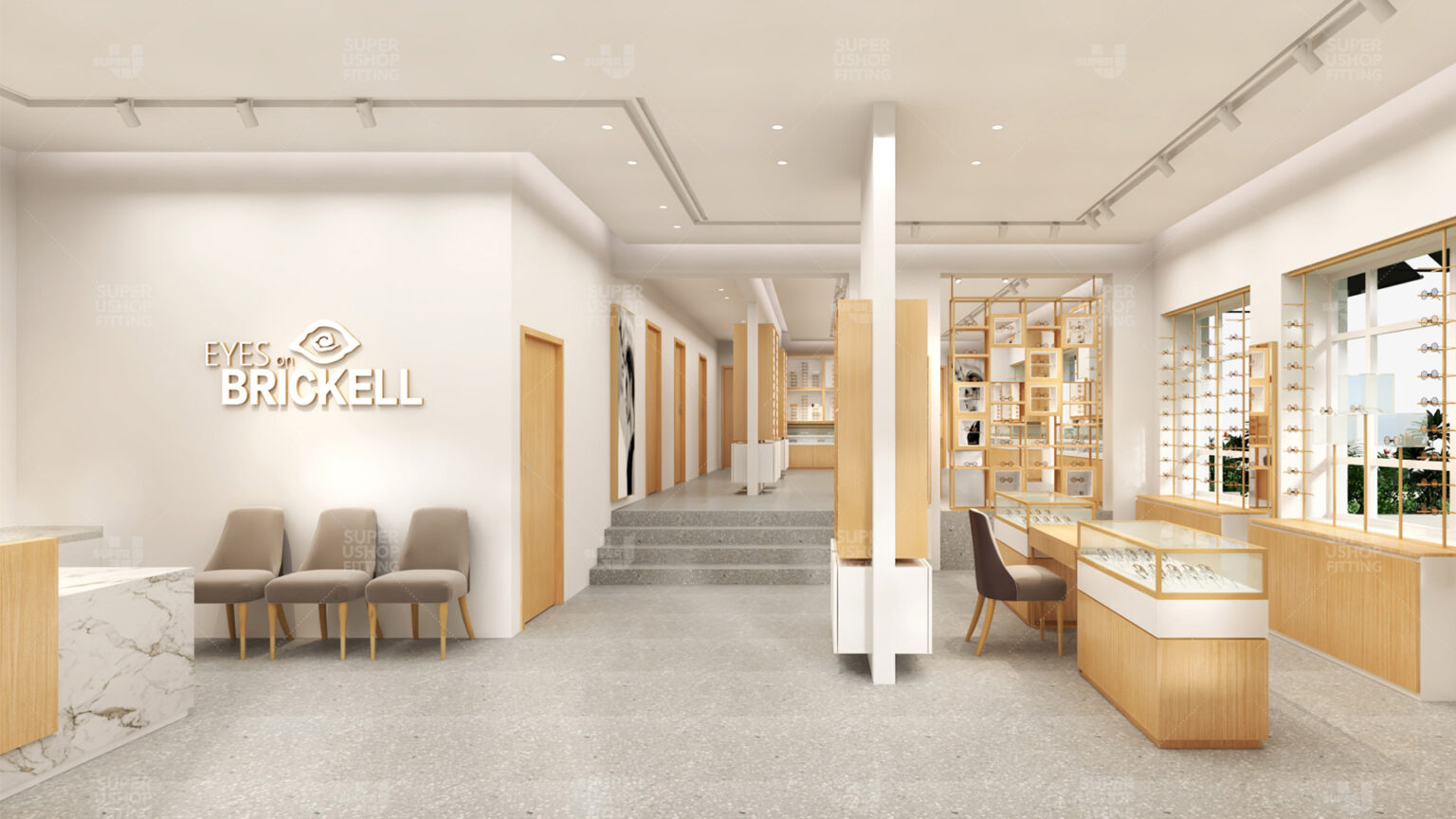 Super Standard Optical Optical Interior Design Project