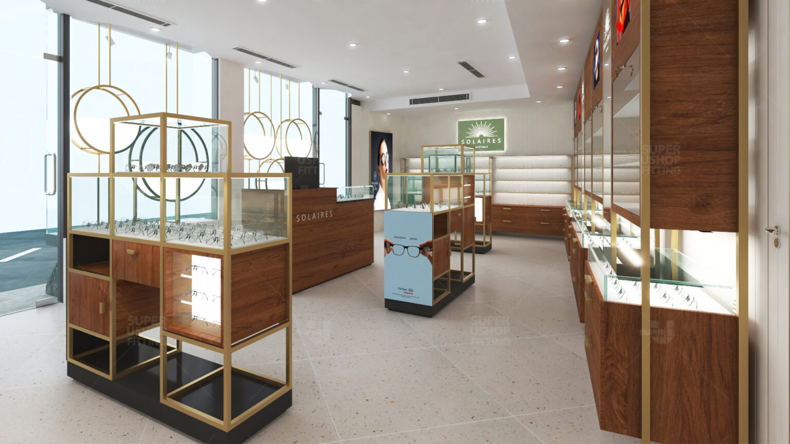 Sweet Specs Pop Up Kiosk Design