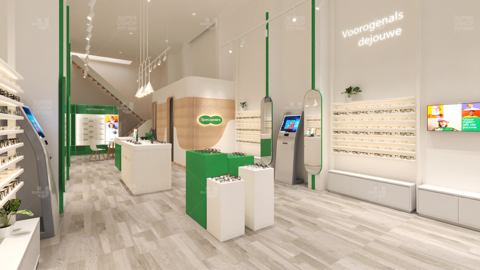 Choice Optical Optical Shop Interior Design