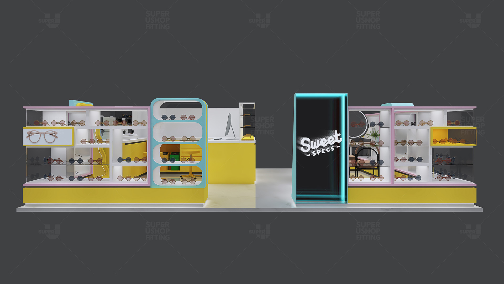 Choice Optical Optical Shop Interior Design