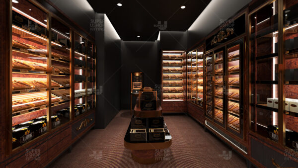 Havana House Cigar Shop Design Project