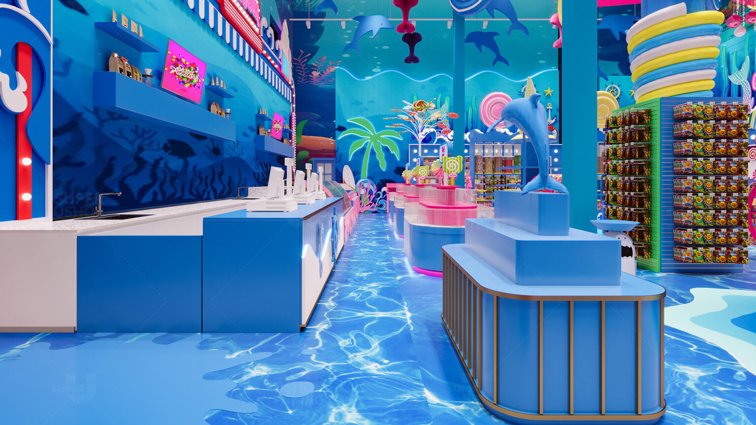 Candy Crush Sugar Store Design Project