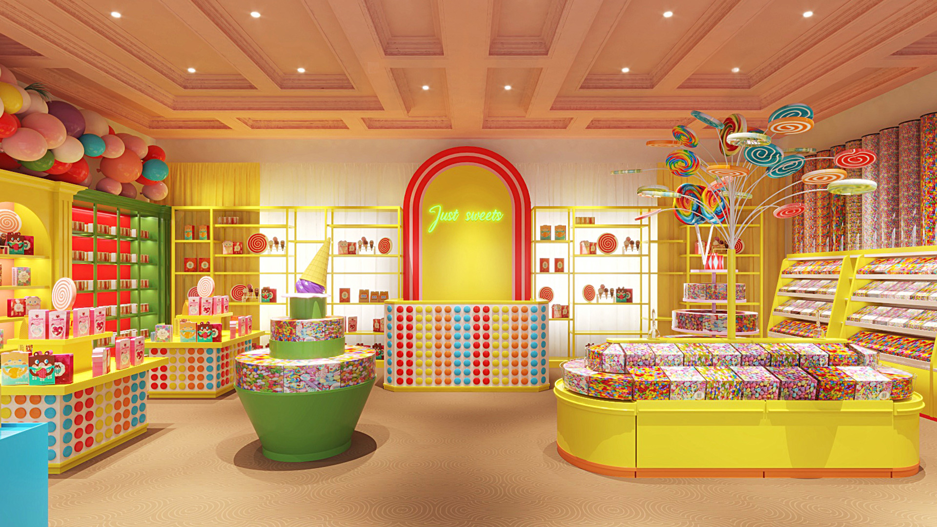Just Sweet Sugar Shop Design Project