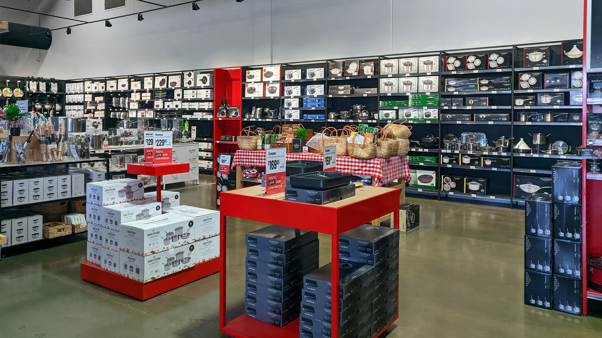 Kitchen Warehouse Kitchenware Shop Design Display Furniture ...