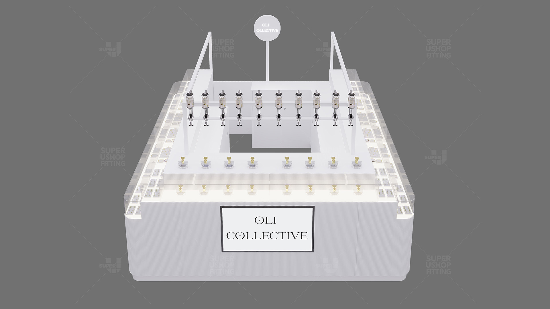 Oli Collective Home Perfume Kiosk Design Project