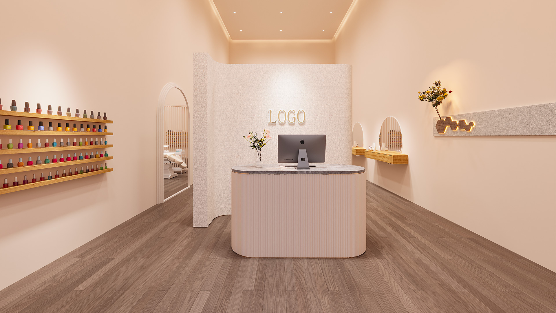 Seminka Health Store Design Display Furniture Manufacturing Project